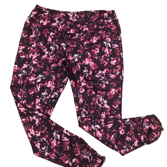 Pants & Jumpsuits | Kira Grace Floral Yoga Pants Leggings Workout Pants ...